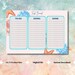Task Planner Printable | Kanban Board | Task Board | Time Management ...