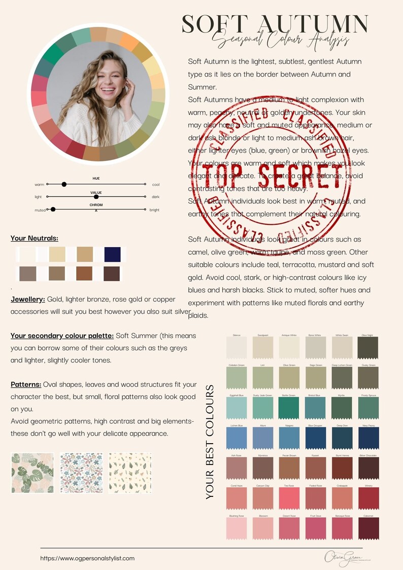 Personal Color Analysis: Discover Your Season (with Personalized ...