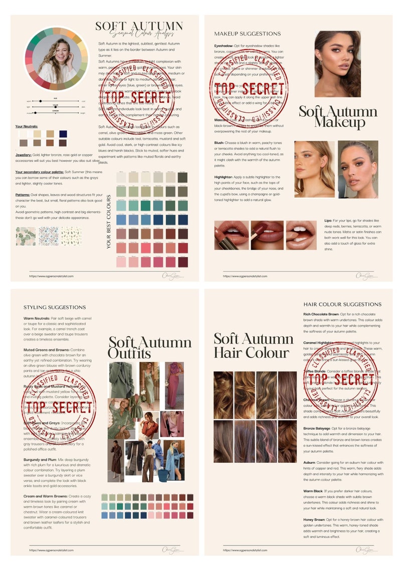 Personal Color Analysis: Discover Your Season (with Personalized ...