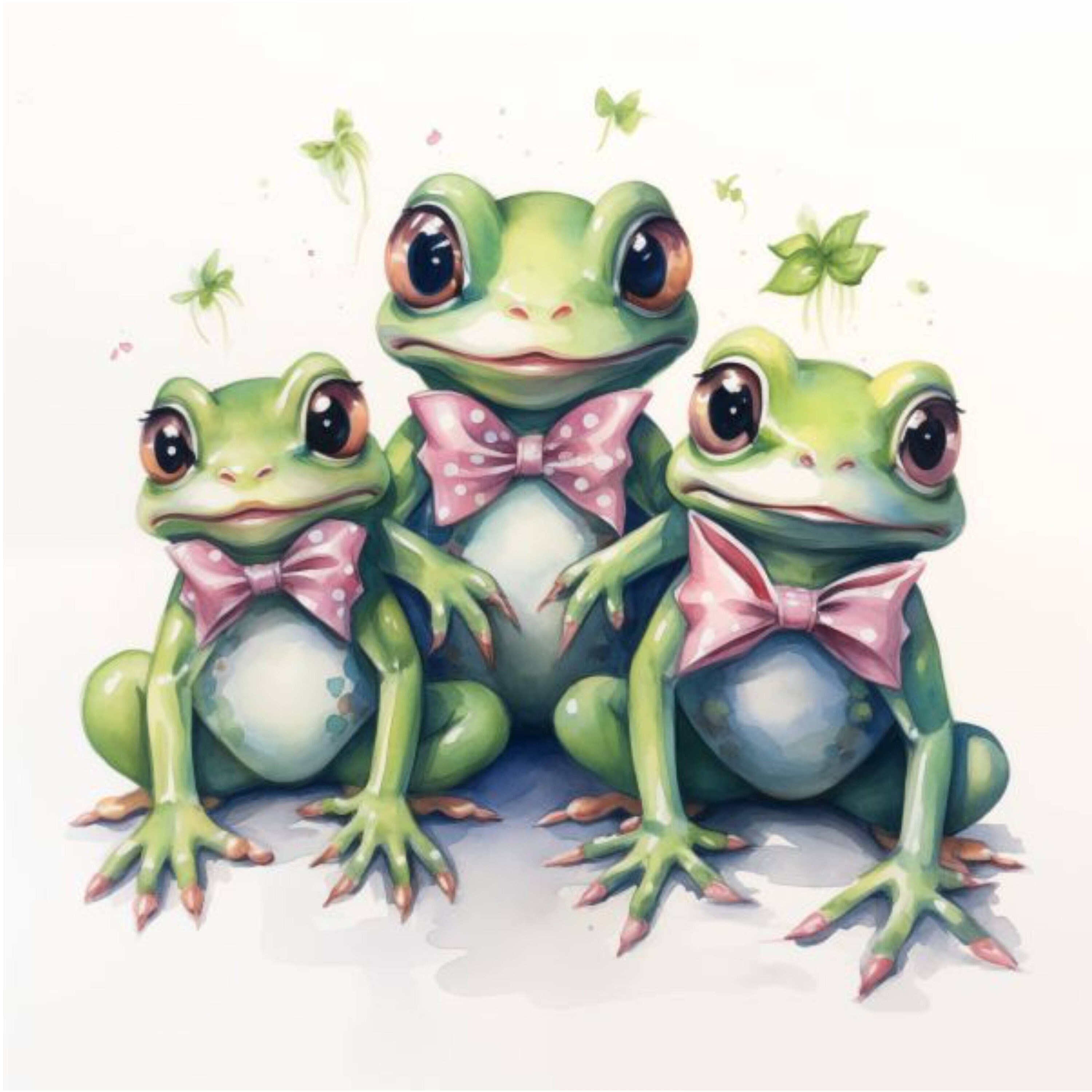 Party-ready Frogs in Their Bow Ties: DIY Project Essential Digital ...