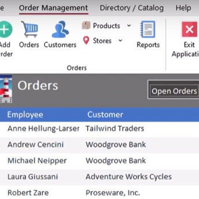 Microsoft Access Database - Etsy