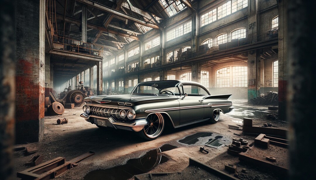 Chevrolet Impala American Muscle Car Hot Rod Art Print Poster - Etsy