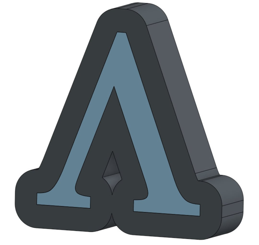 3D Printed Greek Letters Greek Alphabet Greek Sign - Etsy