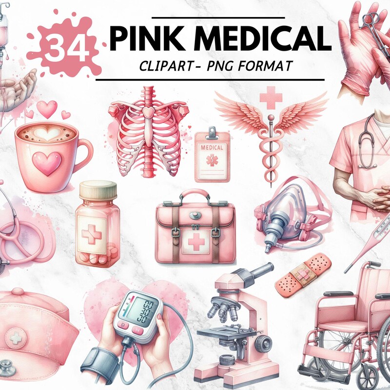 Medical Clipart - Etsy