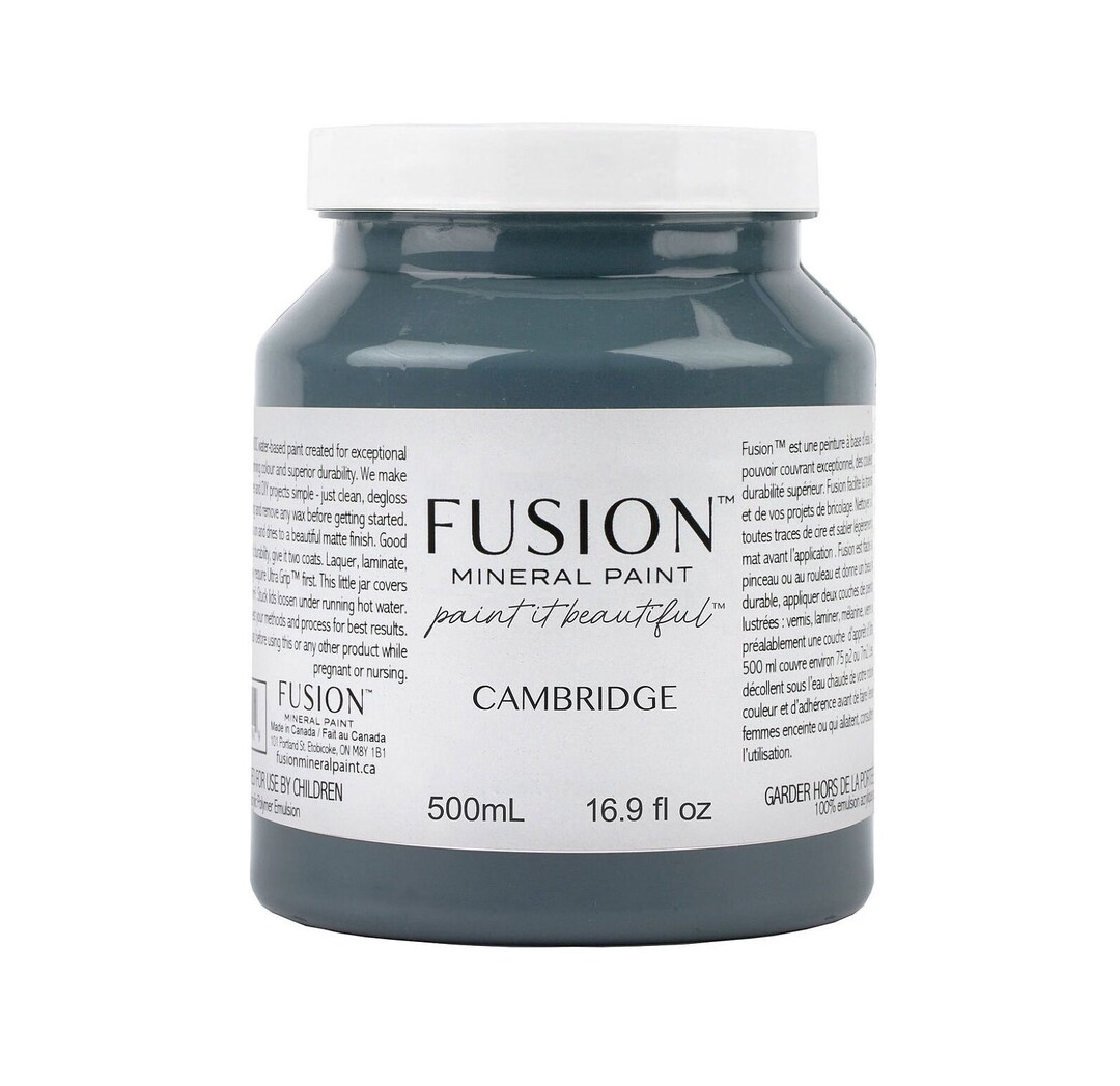 Cambridge Fusion Mineral Paint - Blue Gray, Acrylic Painting Supply ...