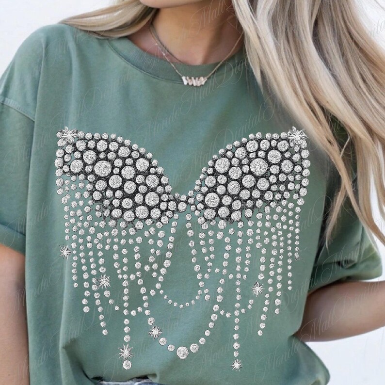 Rhinestone Bra PNG: Sparkling Crystal Clipart, Glitter Festival Design (digital Download) - Etsy