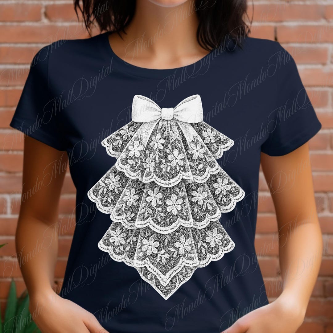 Lace Bow Jabot PNG: Victorian Ruffle Collar Clipart (digital) - Etsy