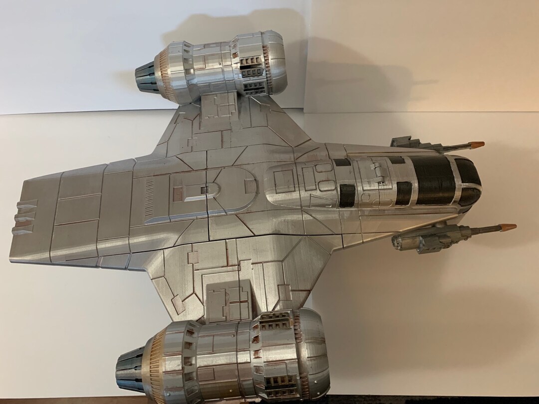 Razor Crest 3D Printed Custom Painted Weathered 24 Inches - Etsy