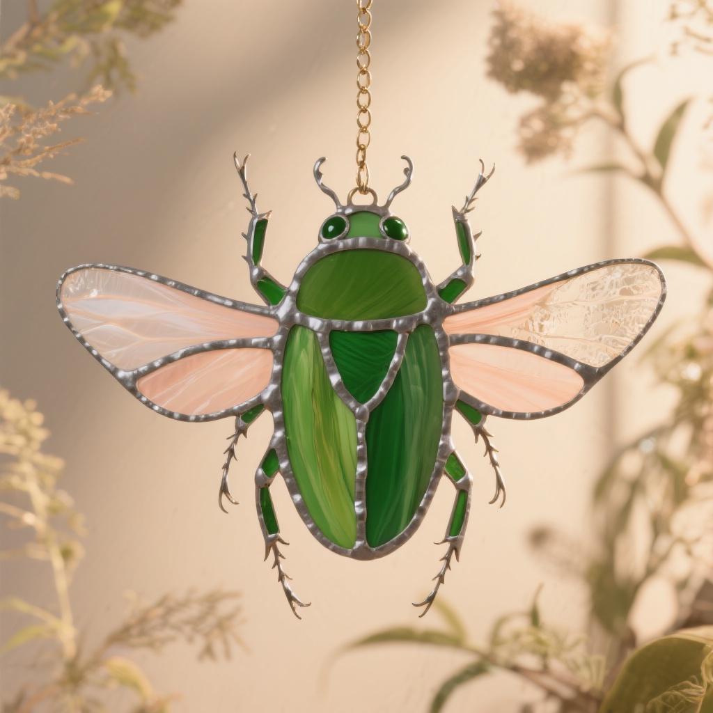 Bug Stained Glass Pattern, PDF Template, Insect Suncatcher Design - Etsy