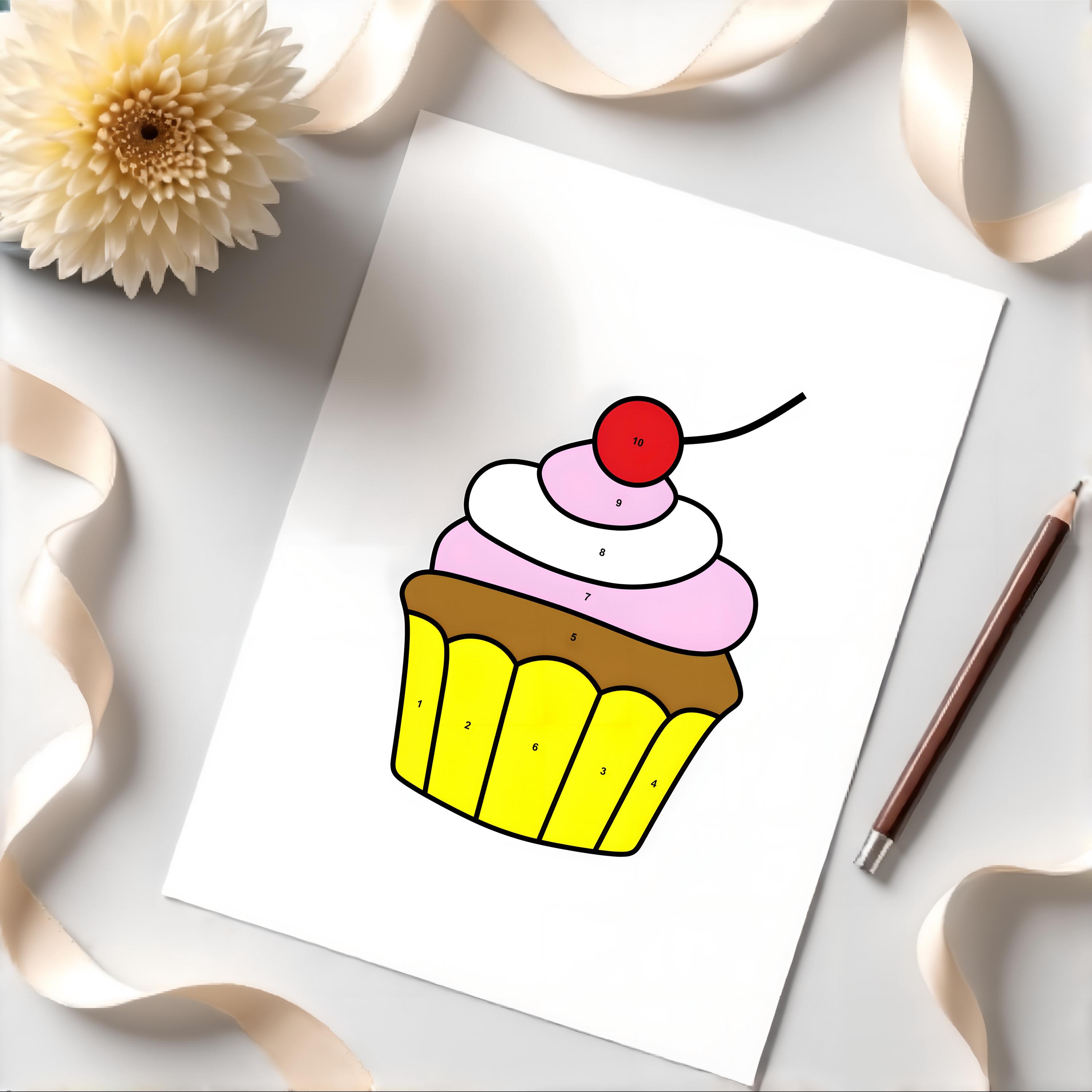Stained Glass Patterns Cupcake Suncatcher - Stained Glass Art, Window ...
