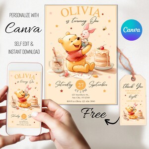 Editable Red Riding Hood Birthday Invitation Template, Little Red ...