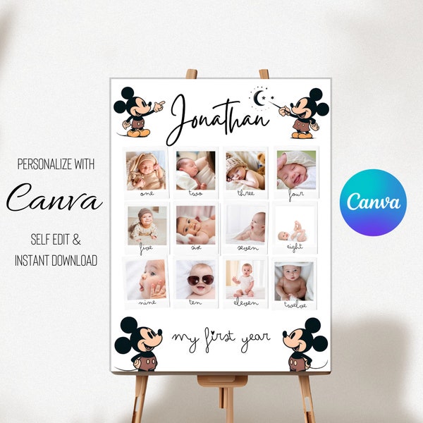 Mickey Mouse 1st Birthday - Etsy