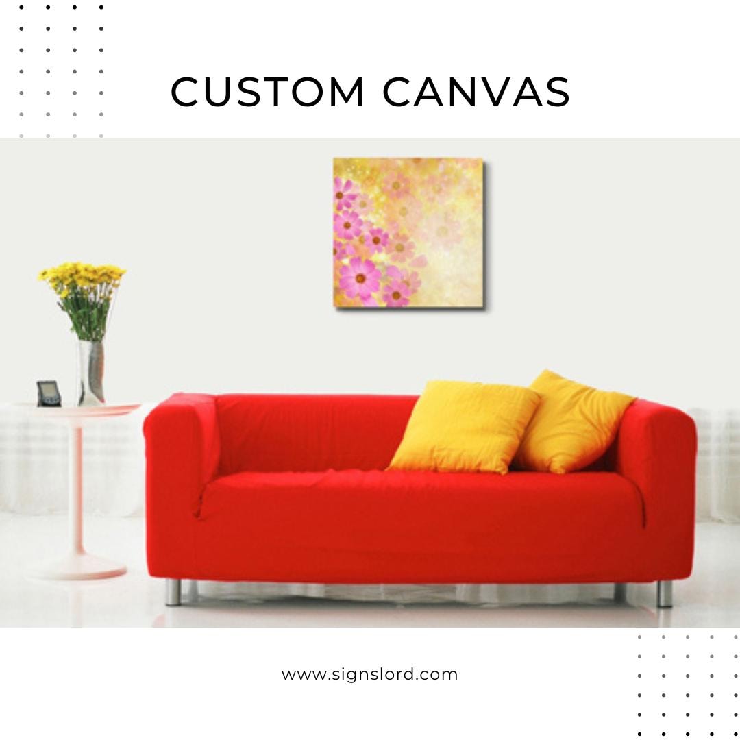 Print and Customize Your Canvas | Signage Kingdom - Etsy