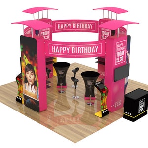 20x20ft Custom Trade Show Booth A - Etsy