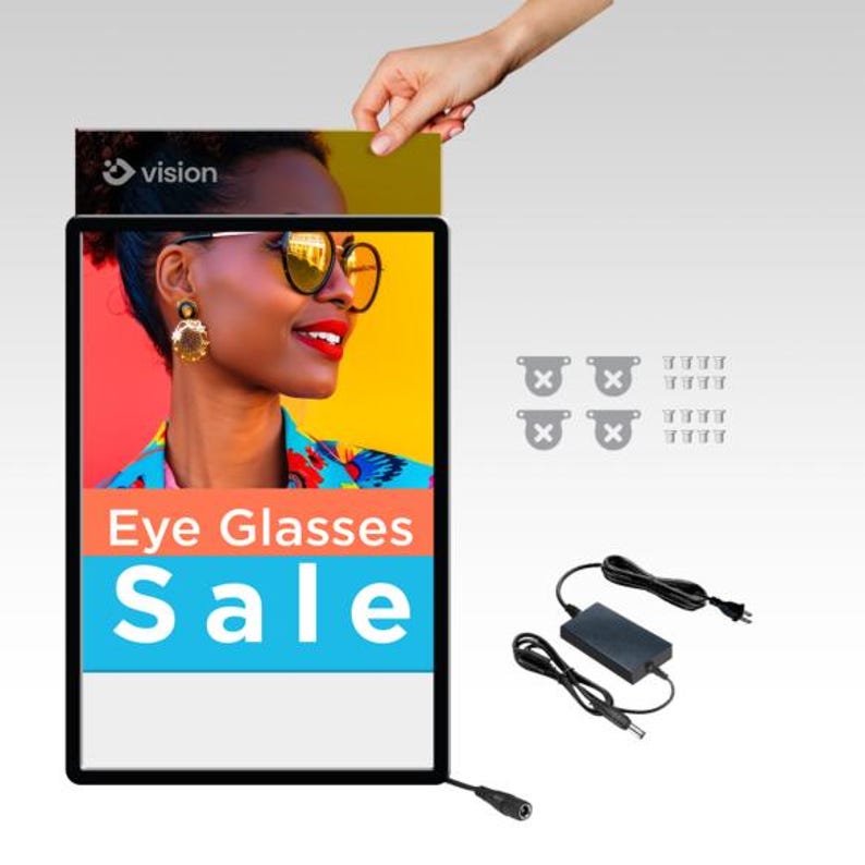 Custom LED Backlit Frame Display for Vibrant Indoor Advertising ...