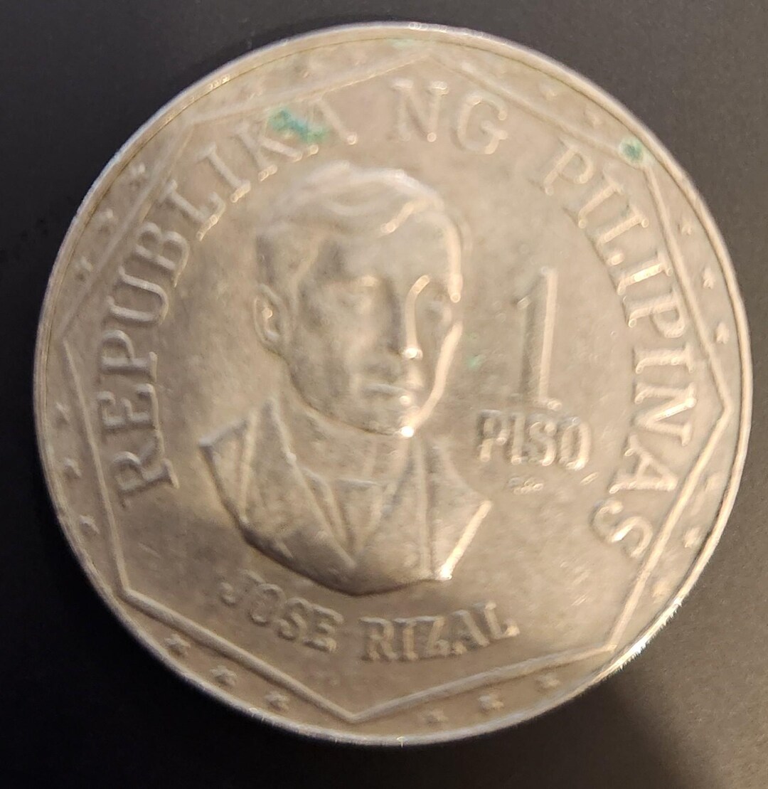 Filipino 1 Piso the Arms of the Philippines - Etsy