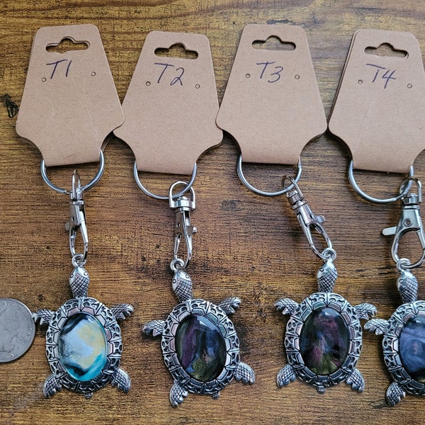Turtle Keyring - Etsy