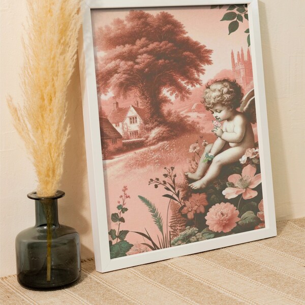 Cherub Art - Etsy