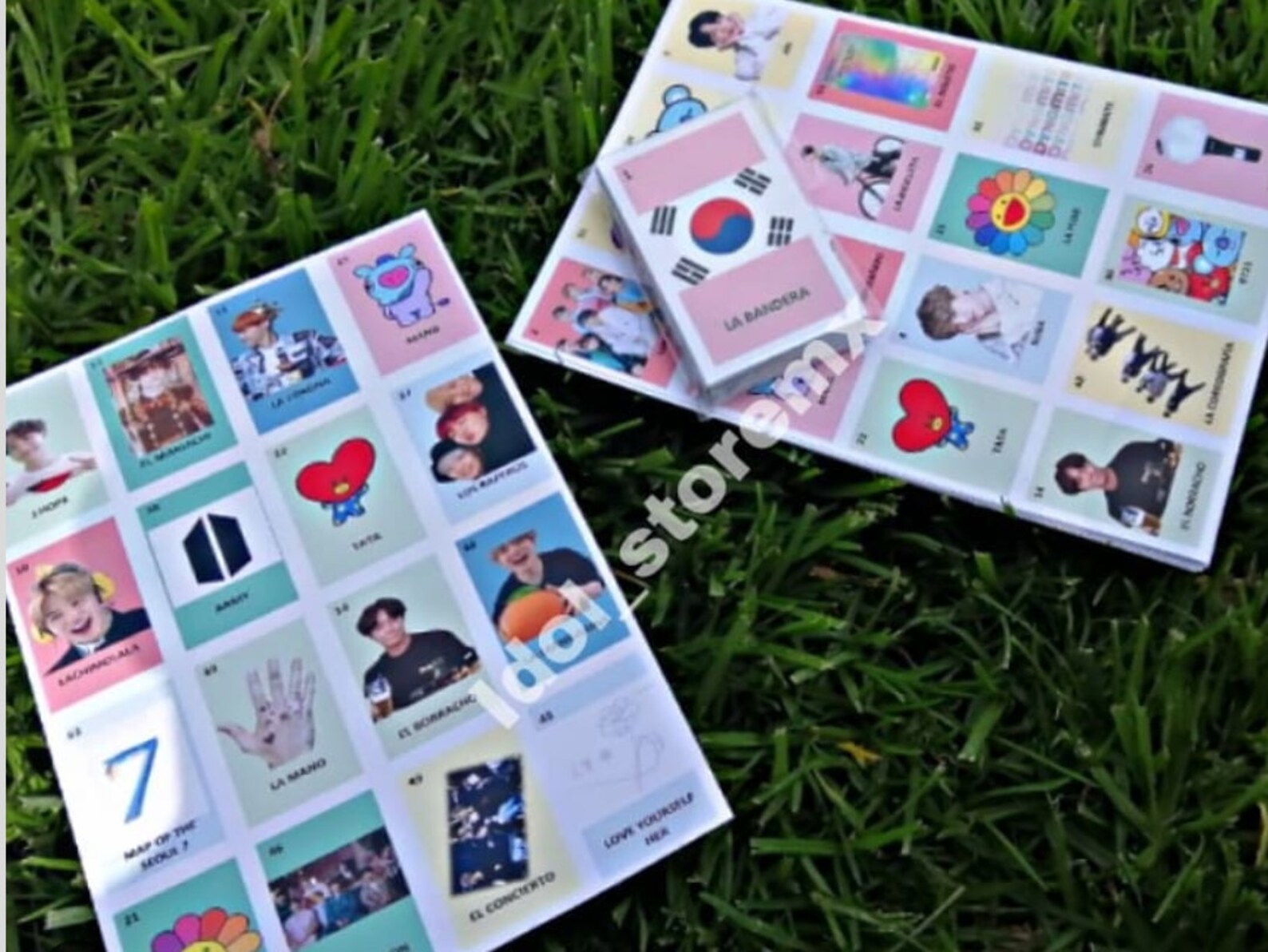 Lotería BTS - Etsy México