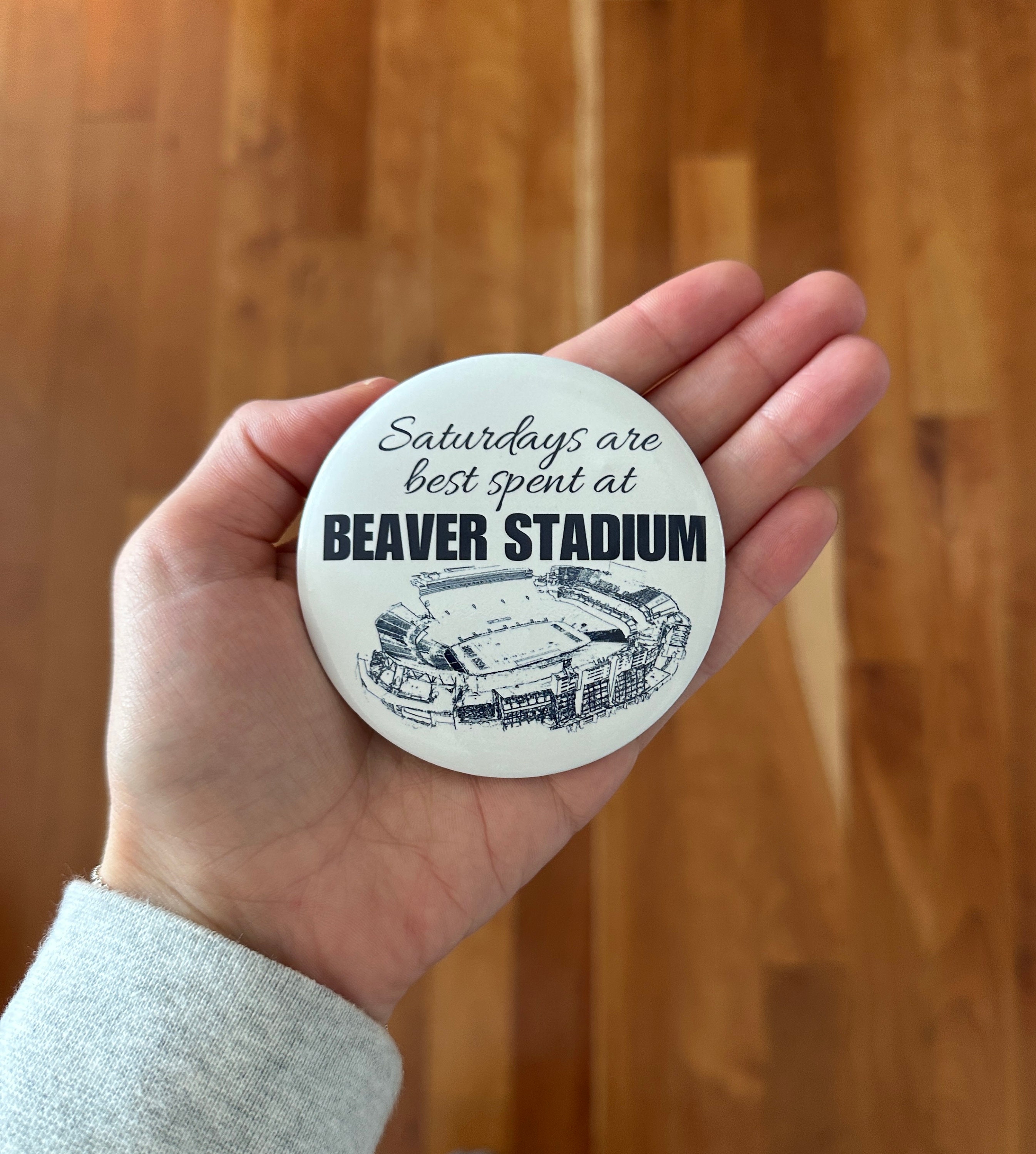 PENN STATE Beaver Stadium Buttons PSU Game Day Pins College Football ...