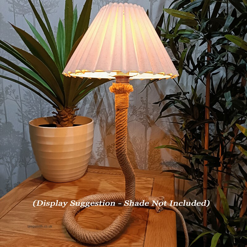 Rope Lamp - Etsy
