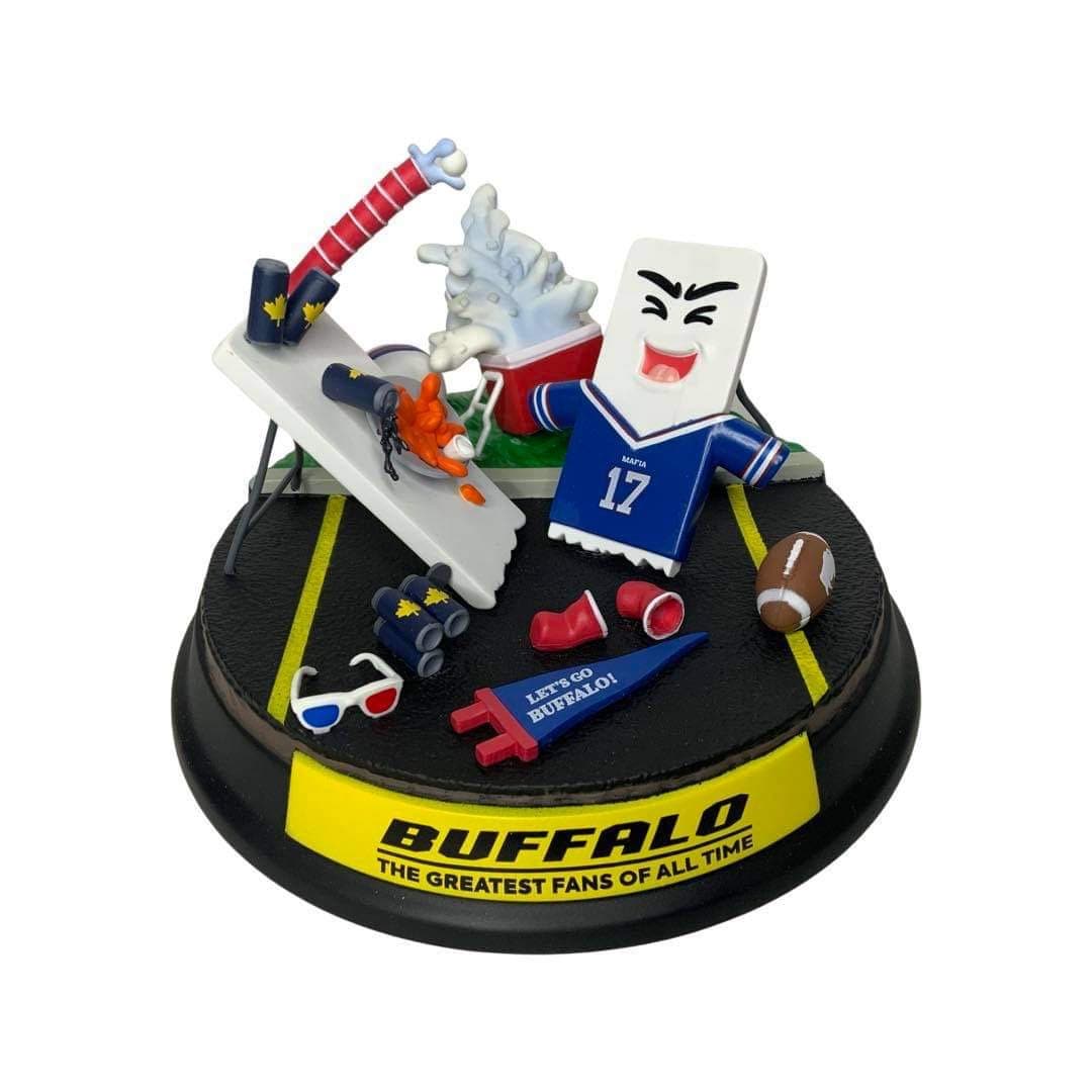 Buffalo Bills Mafia Figurine Table Slam Bills Fan Gift - Etsy