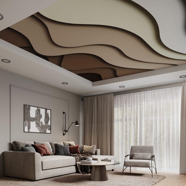 3d Ceiling Wallpaper - Etsy