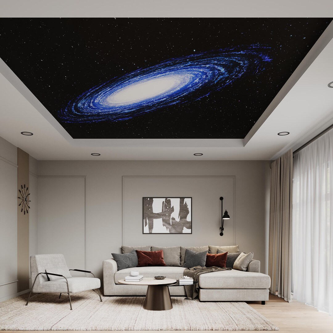 Cosmic Swirl – Hypnotizing Spiral Galaxy Ceiling Design, Easy to ...