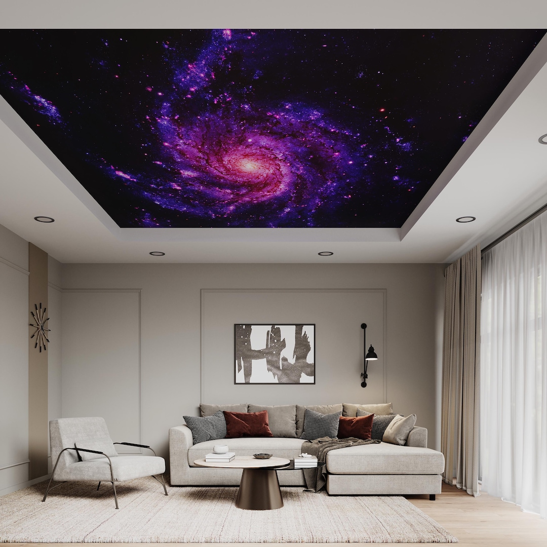 Infinite Galaxy – Breathtaking Deep Space Ceiling Print, Easy to ...