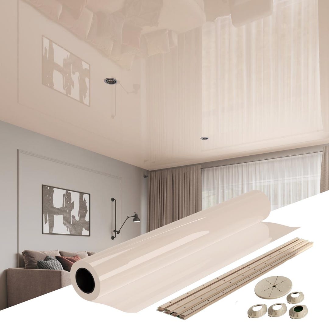 Stretch Ceiling for Home Decor, Ceiling & Wall Decor - Glossy or Matte ...