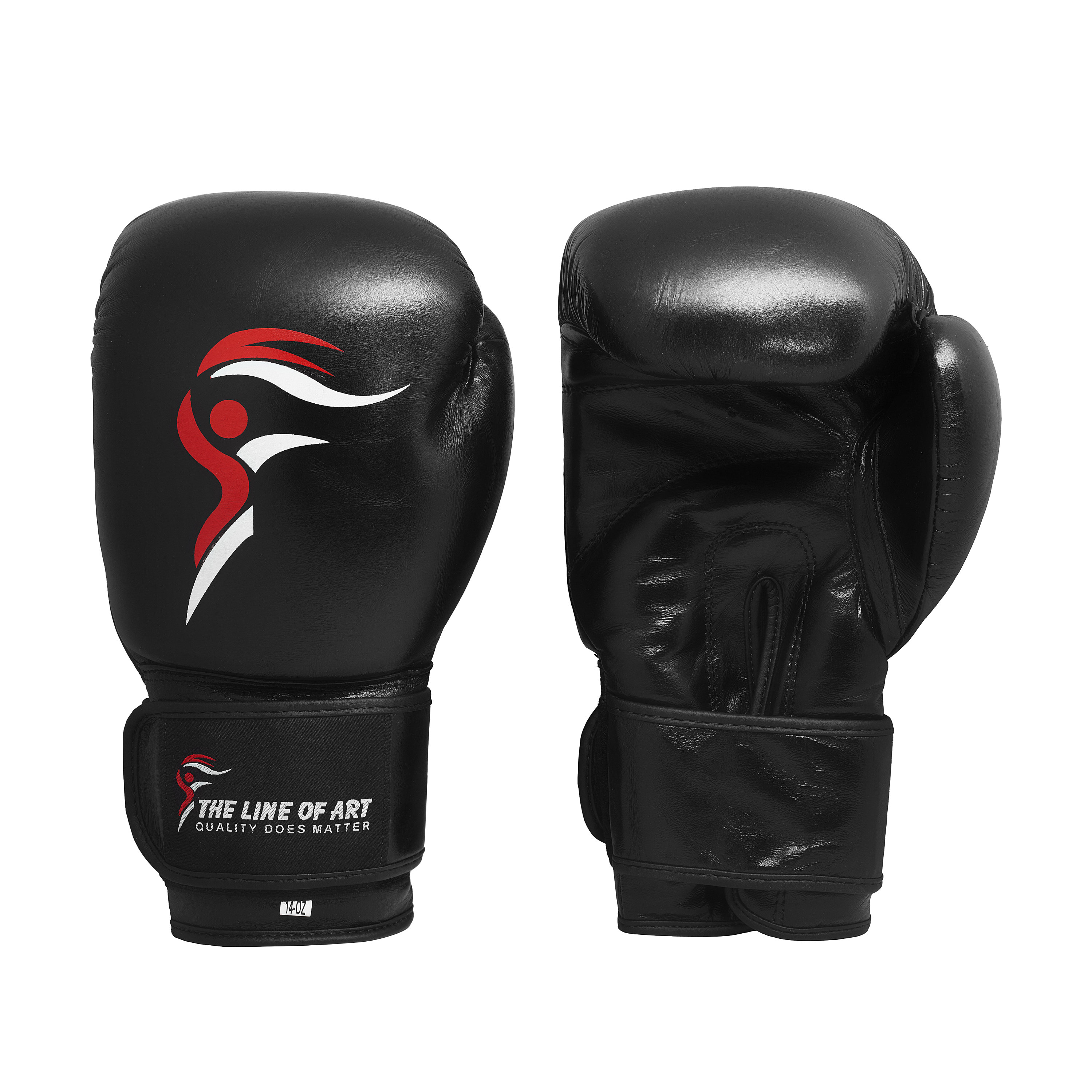 Boxing Gloves Black Leather Vintage Style Boxing Gloves / Fathers Day ...