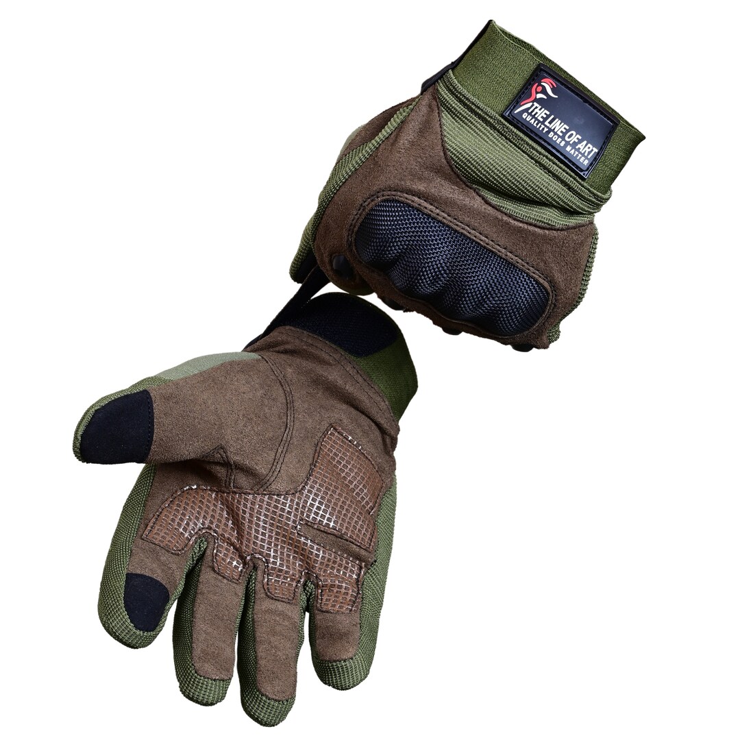 Tactical Gloves for Men With Hard Knuckle, Paintball Shooting Gloves ...