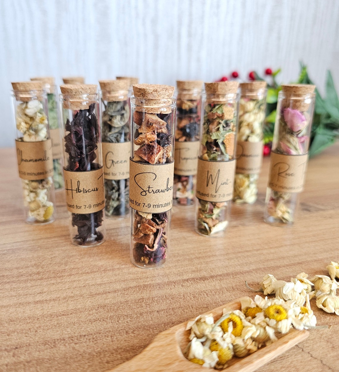 Christmas Tea Gift Set Elegant Tea Collection for Holiday Gifting 12 ...