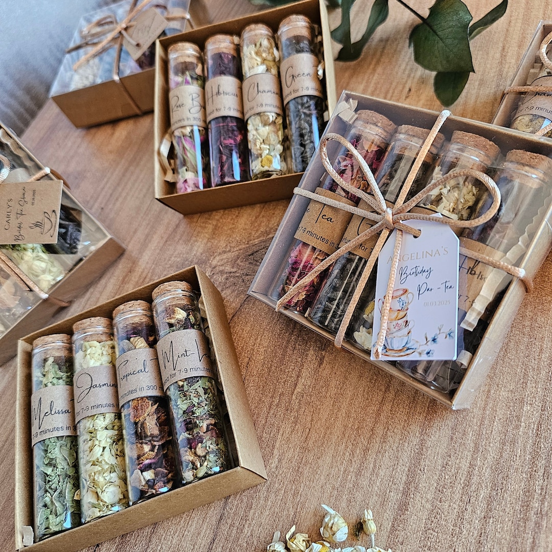 Charming Tea Quartet Kit - 4 Exquisite Teas - Perfect for Tea Themed ...