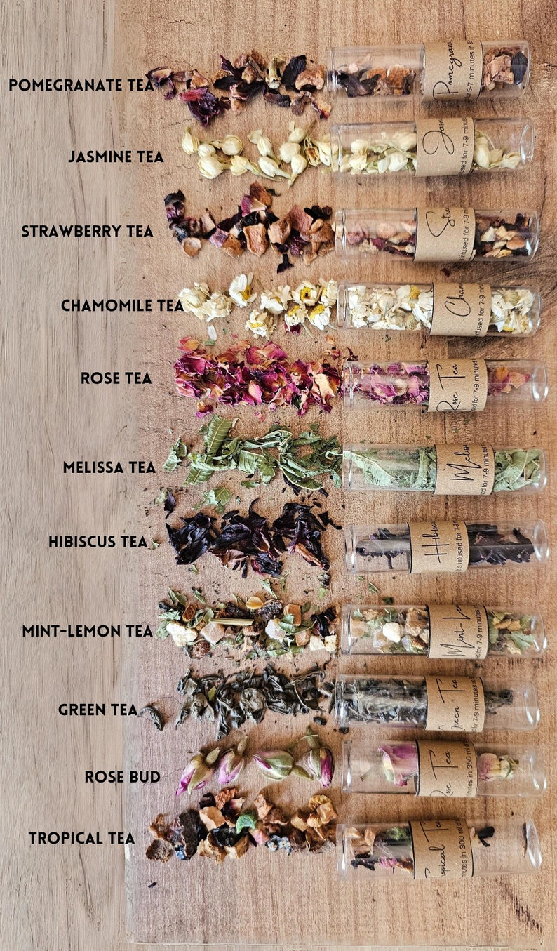Tea Delight Quartet Box - 4 Exquisite Teas - Perfect for Tea Themed ...
