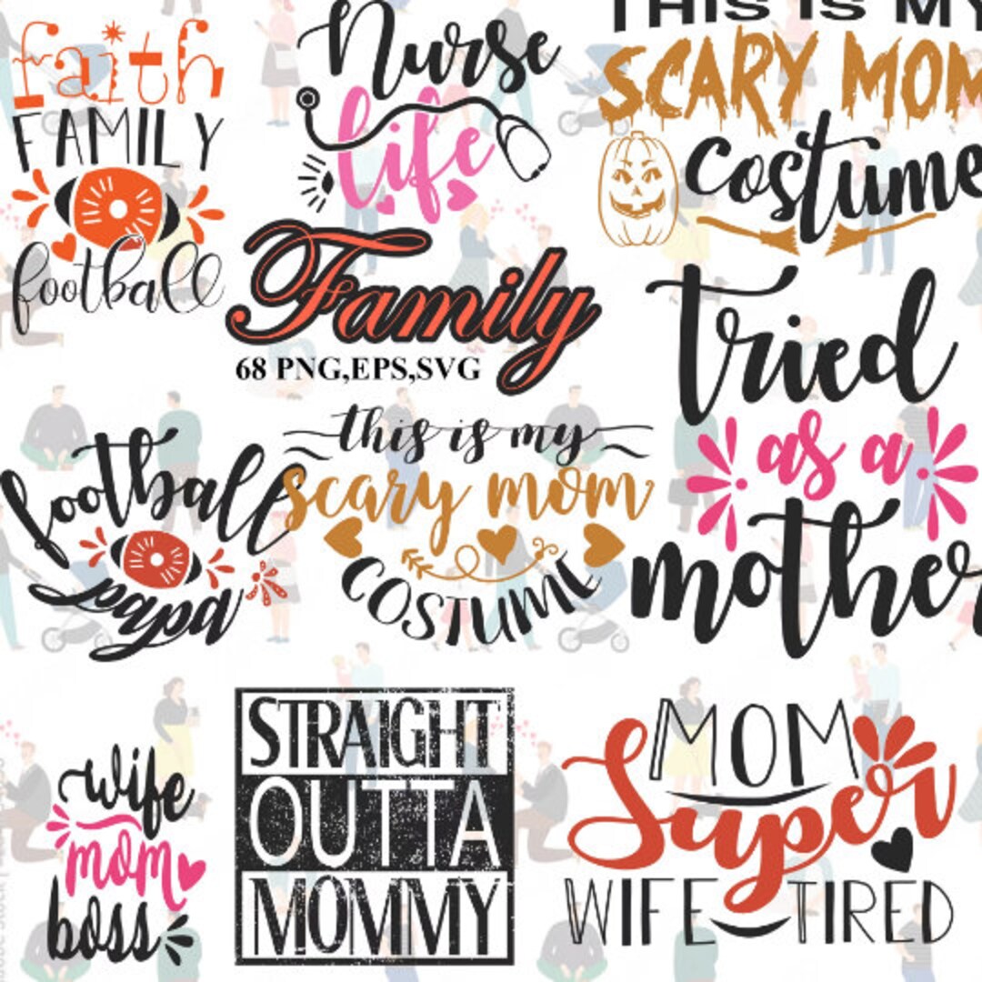 Family Digital Stickers Mom Life Stickers, Family Life Stickers ...