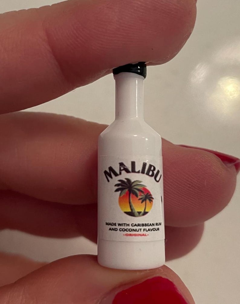 DOLLS HOUSE 1:12 Bottles of Spirit (10 Choices) - Etsy