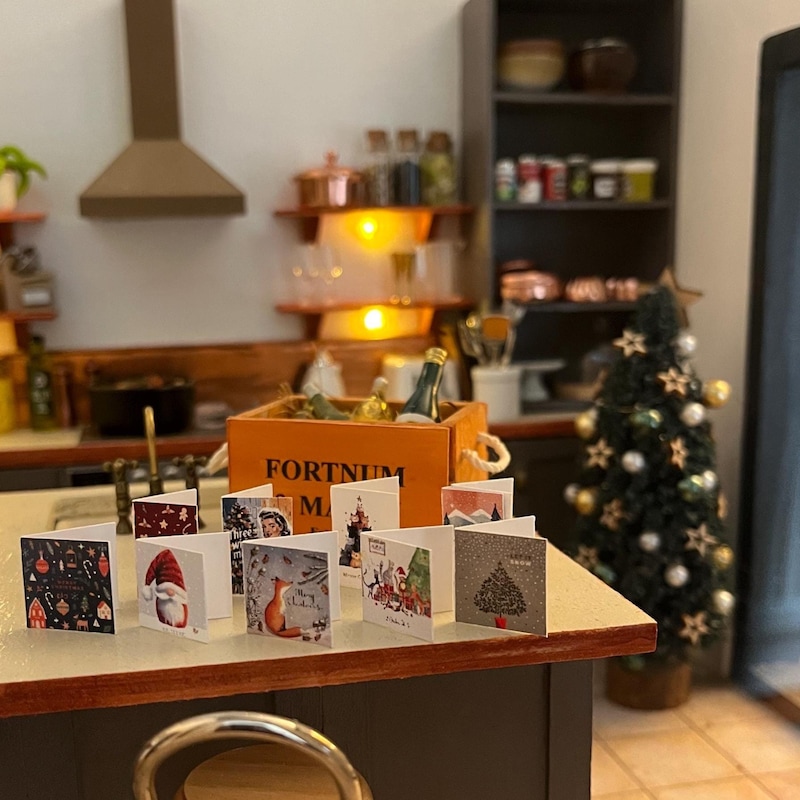 1/12 Dolls House Christmas Decorations - Etsy Canada