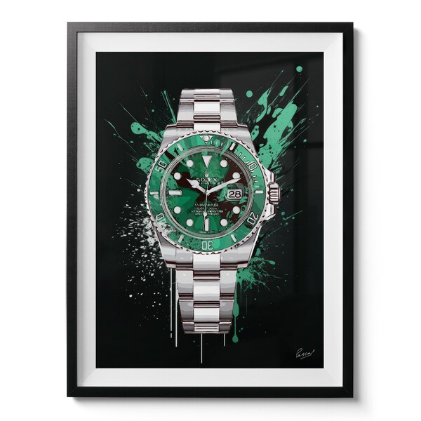 Rolex Wall Art - Etsy