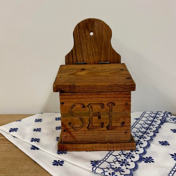 Salt Box With Lid - Etsy