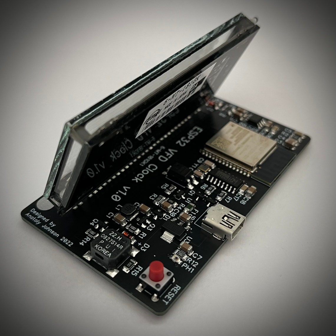 Vintage VFD Alarm Clock Wifi ESP32 Futaba 6-MT-181GK - Etsy