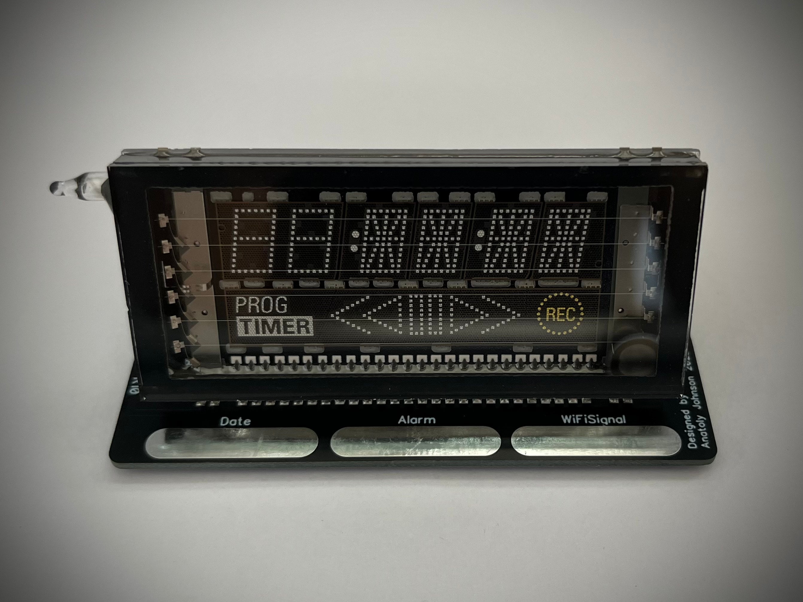 Vintage VFD Alarm Clock Wifi ESP32 Futaba 6-MT-181GK - Etsy