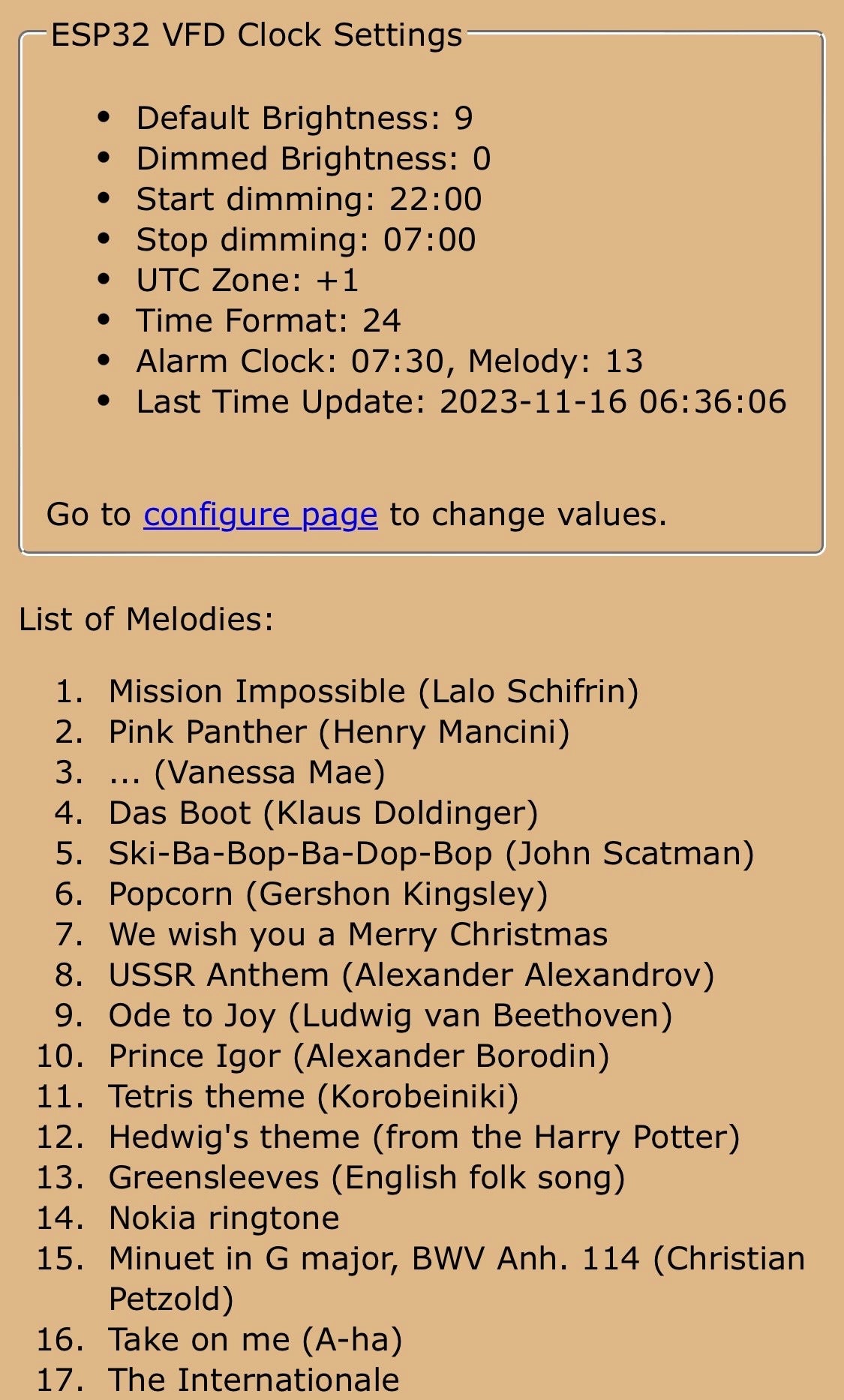 Vintage VFD Alarm Clock Wifi ESP32 Soviet IVL 2-7/5 ИВЛ 2-7/5 - Etsy