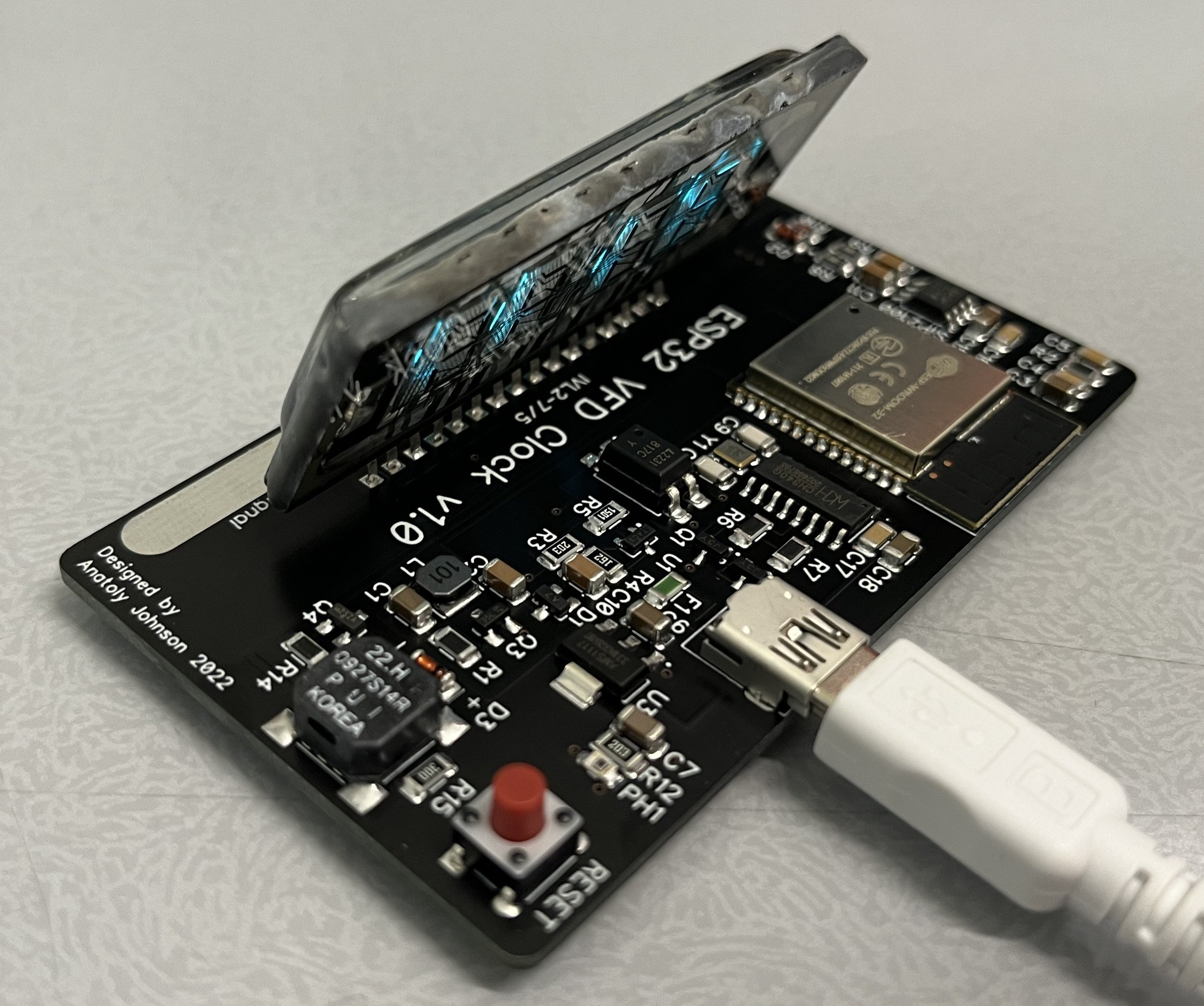 Vintage VFD Alarm Clock Wifi ESP32 Soviet IVL 2-7/5 (ИВЛ 2-7/5) - Etsy