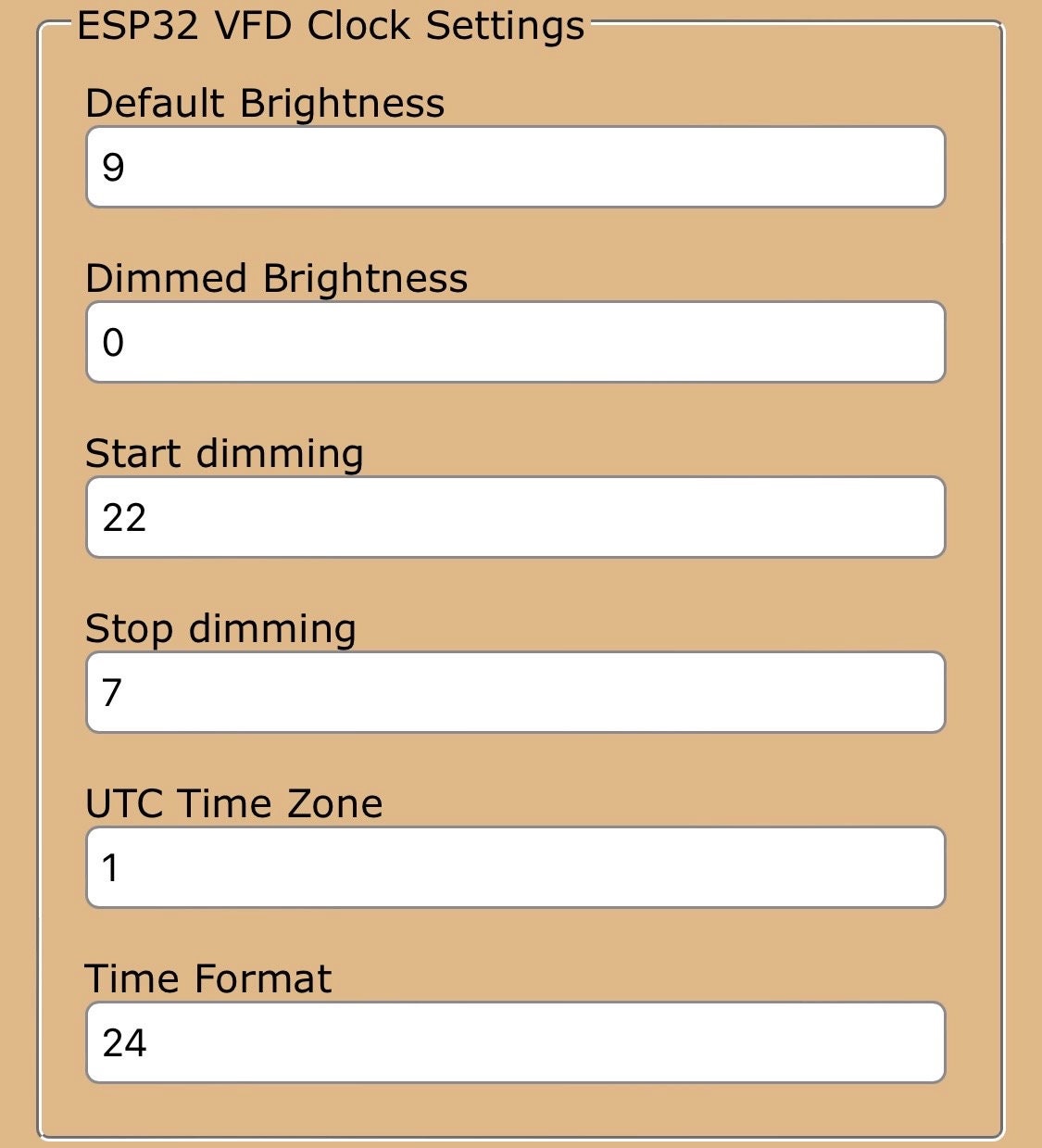 Vintage VFD Alarm Clock Wifi ESP32 Futaba 6-MT-181GK - Etsy