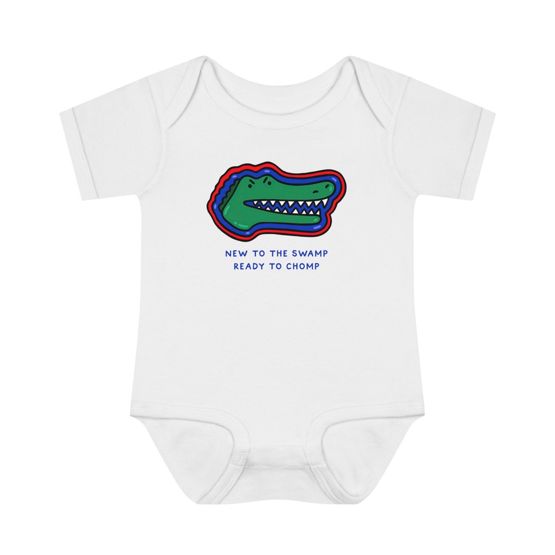 Florida Football Baby Onesie Florida Gators Baby Gator Football Baby ...