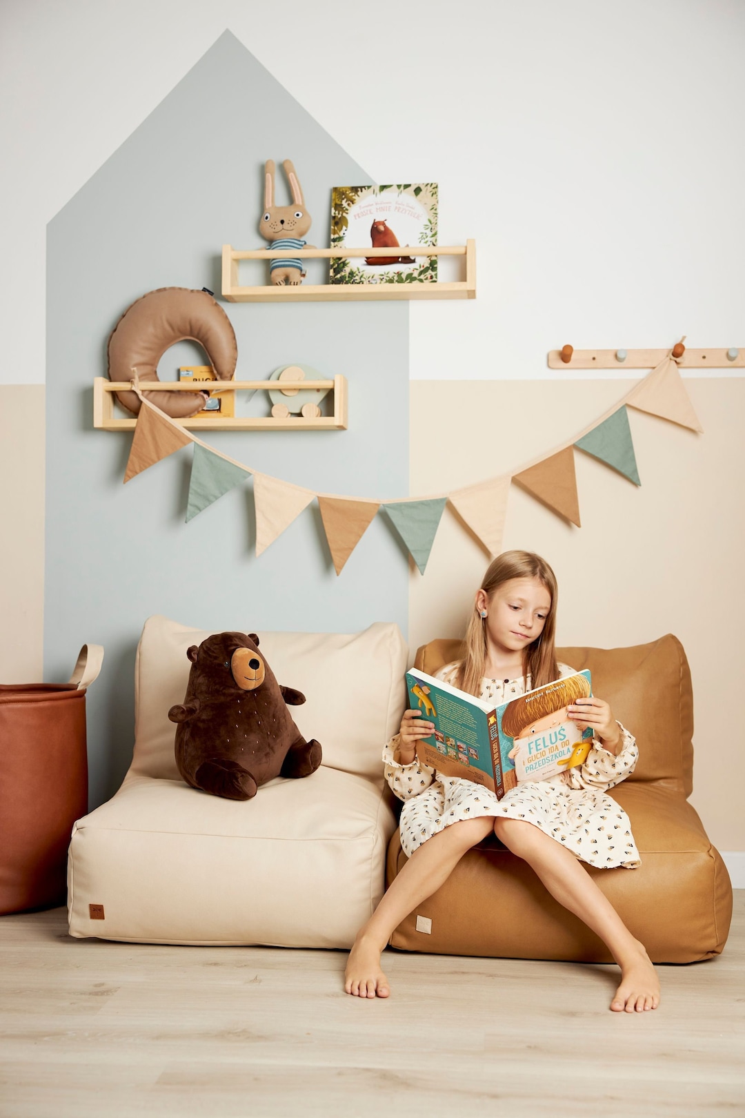 Vegan Leather Mini Lounge Chair for Kids Ideal Birthday Gift for Boy or ...