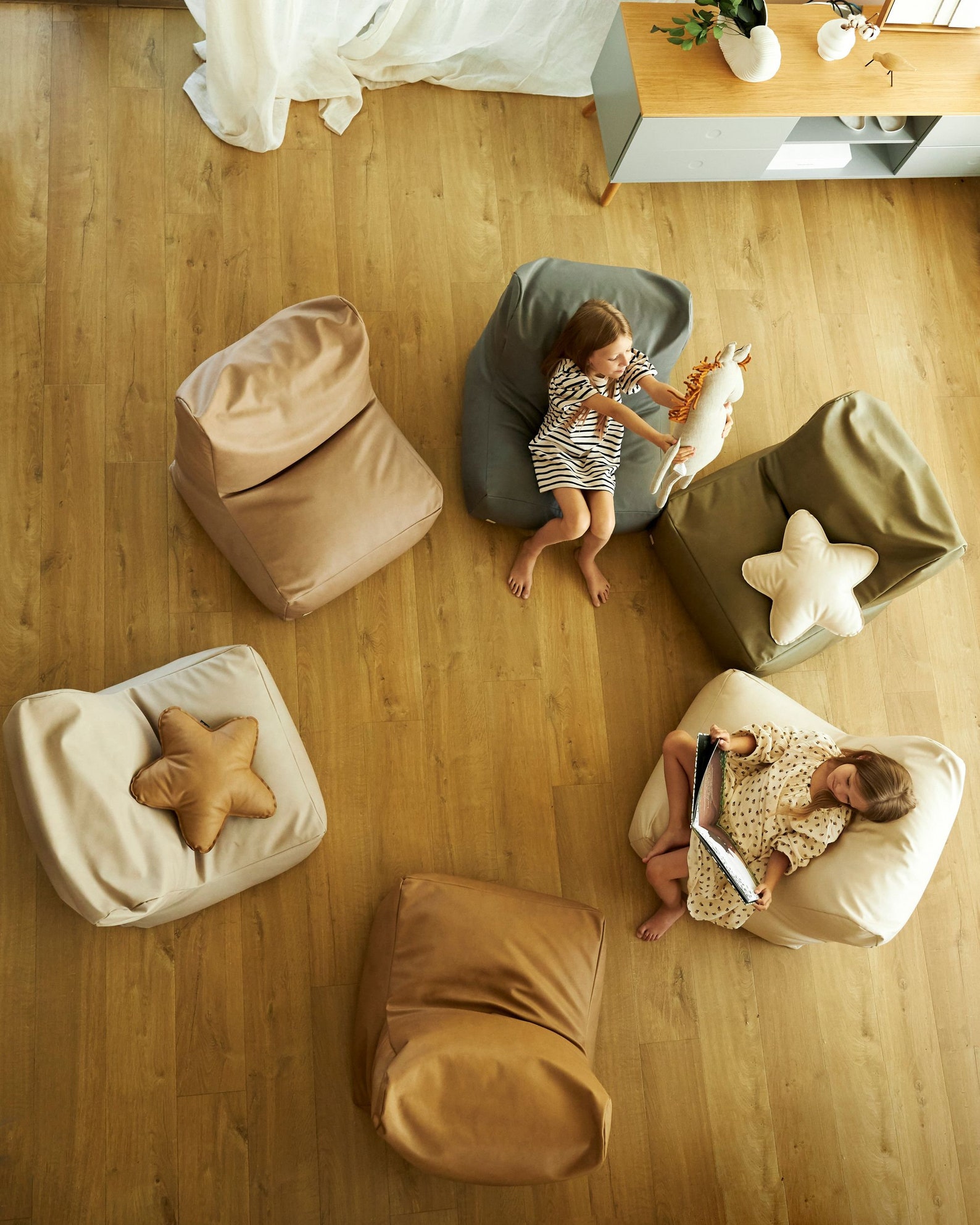 Vegan Leather Mini Lounge Chair for Kids Ideal Birthday Gift for Boy or ...