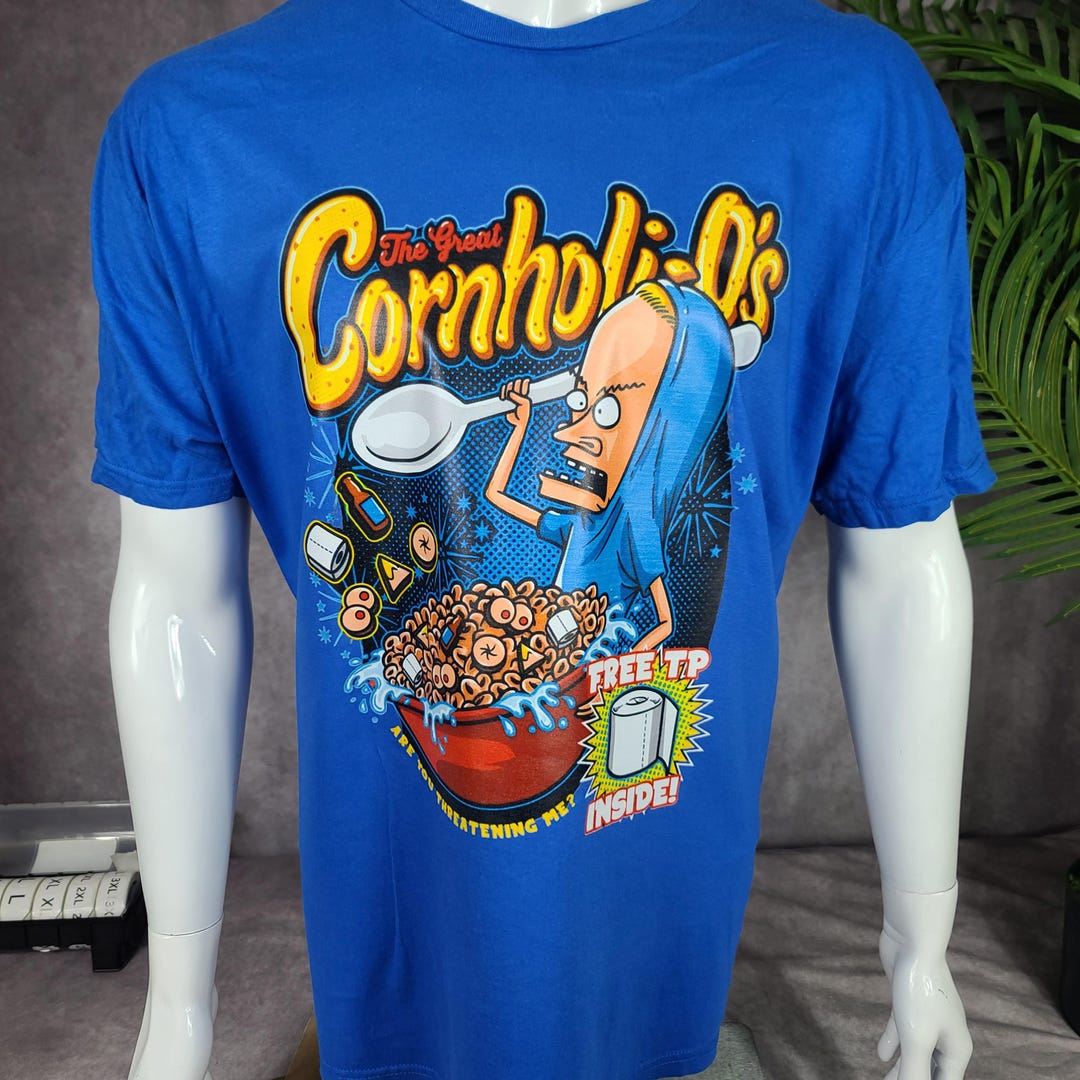 New BEAVIS CORNHOLIO Beavis and Butt-head Tshirt. Funny 90s Comedy ...