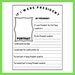 If I Were President Worksheet Printable | President's Day Writing ...